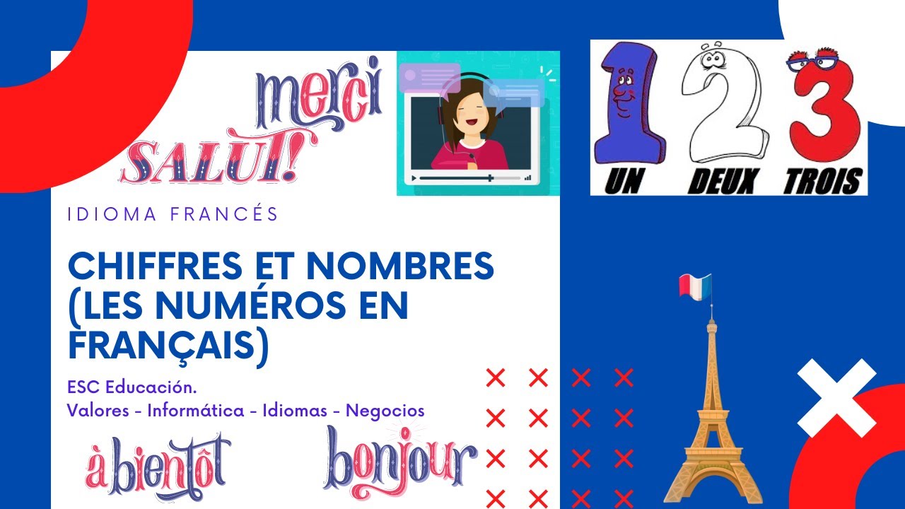 Chiffres et nombres (les numéros en franÇais) -3 - YouTube