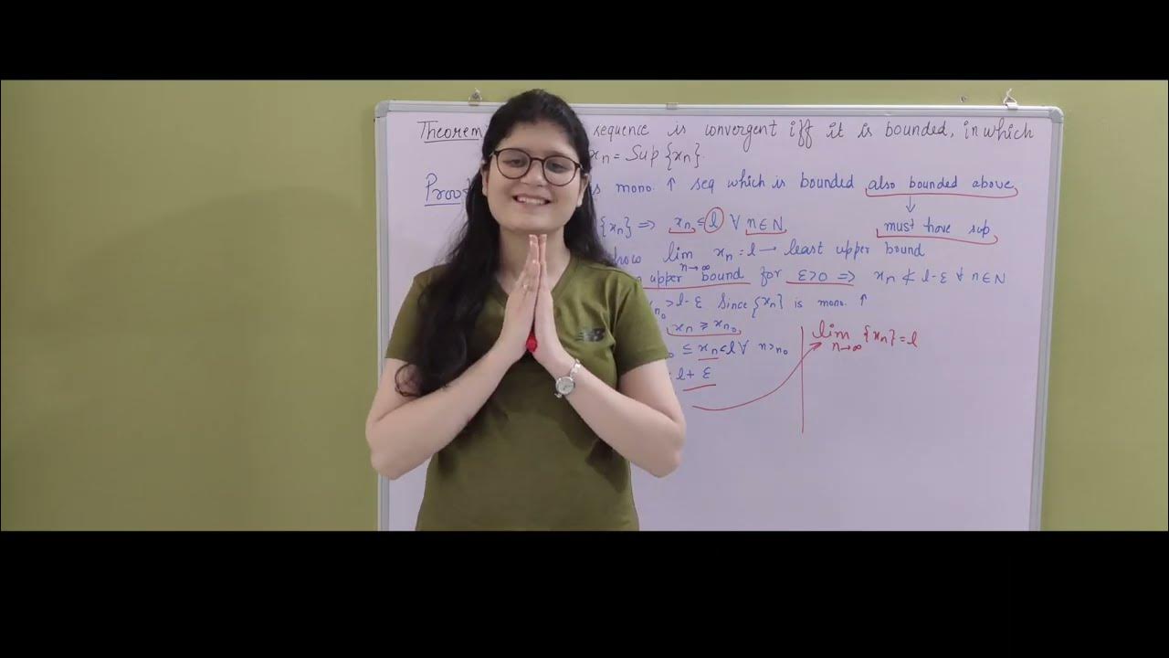 Monotonic Sequence is convergent iff it is bounded | Theorem on Monotonic Sequence | Real ...