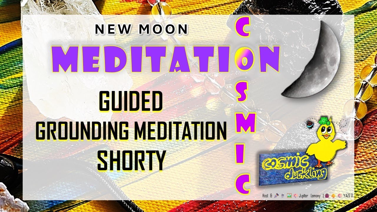 🧘‍♂️🌒GUIDED GROUNDING MEDITATION SHORTY| NEW MOON | #guided #meditation ...