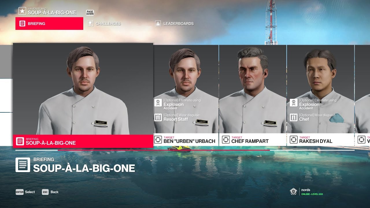 Hitman 2 - Featured Contract: Soup-A-LA-Big-One (SA) - YouTube
