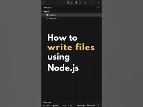 CRUD Command Line | Create data using File System #cmd #commandline #filesystem - YouTube