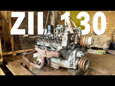 ZIL 130 Truck Engine FIRST START after overhaul | ЗИЛ 130