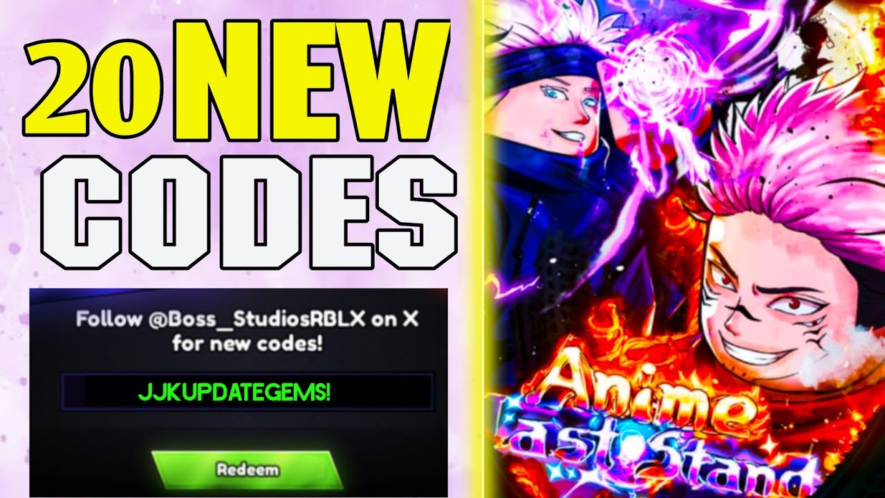 *NEW CODES* ROBLOX ANIME LAST STAND CODES 2024 | ALS CODES | ALS JJK ...