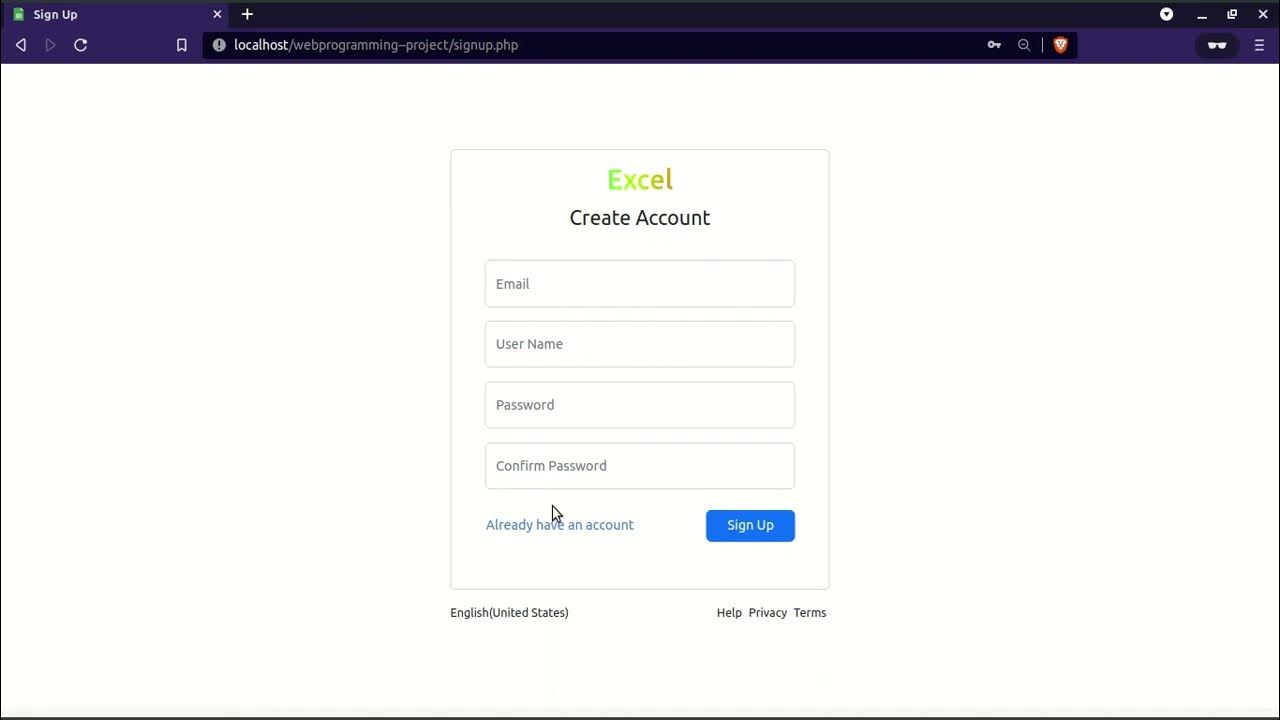 Excel Clone Web Programming Project Youtube