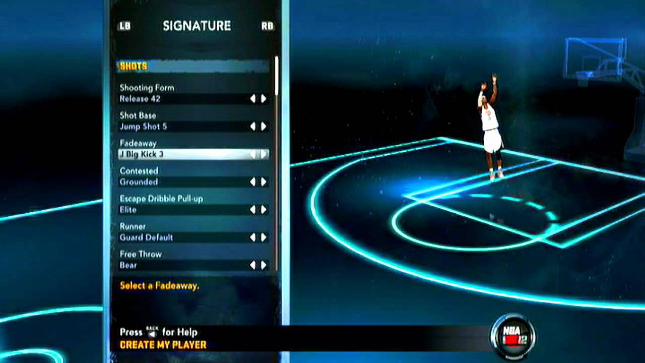 NBA 2k | My Player Creation - YouTube