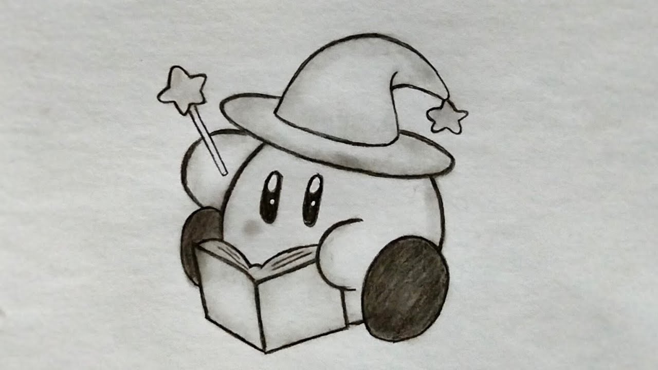 How to draw Kirby || Easy drawing for beginners Step by Step ...