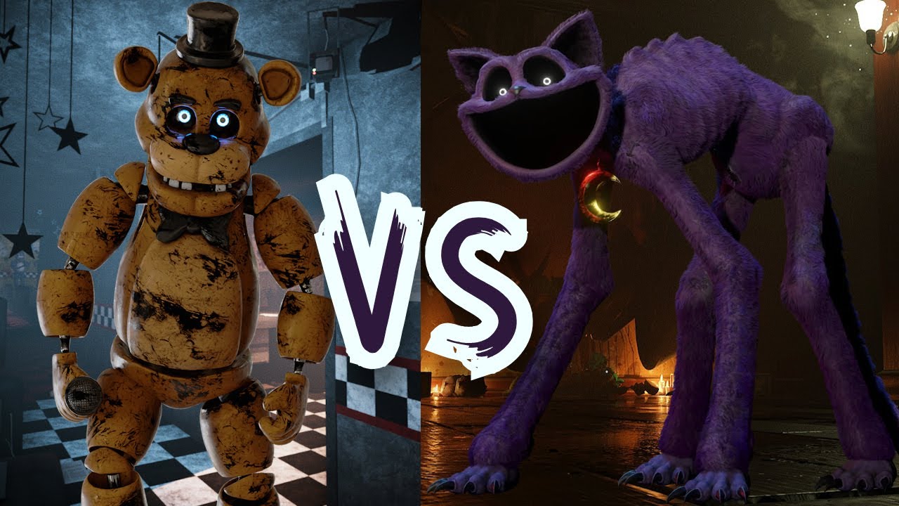 Five Nights At Freddy's VS Poppy Playtime quem ganha? - YouTube