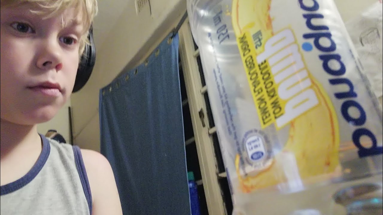 bonaqua pump low Kilojoule lemon flavored water Review - YouTube
