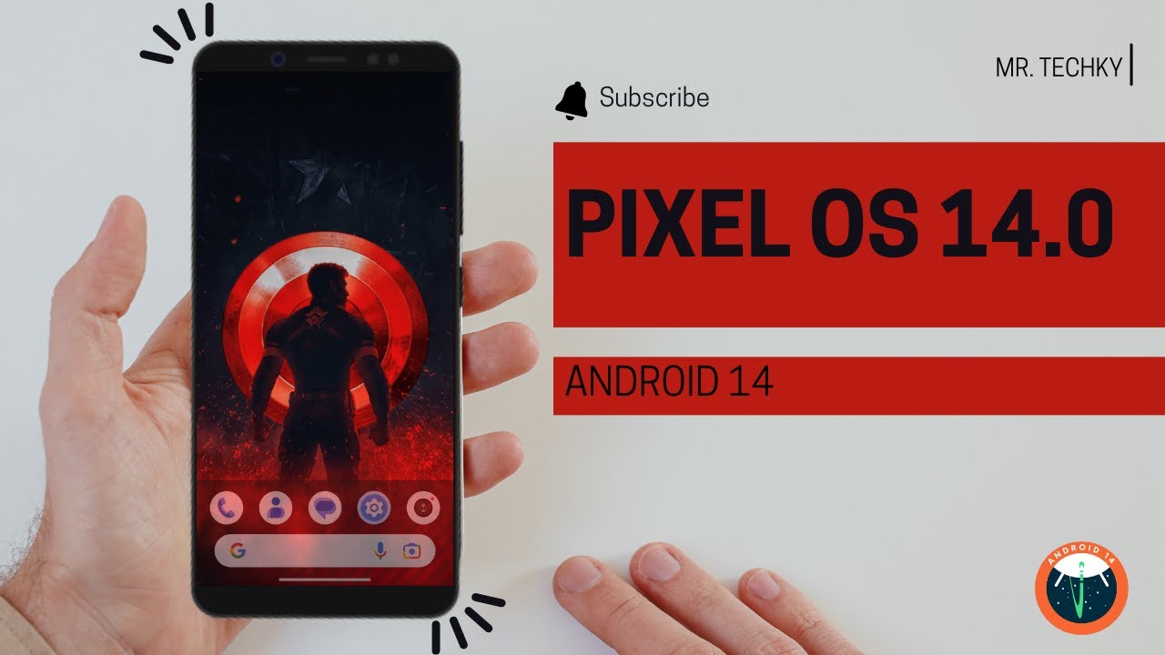 The Best Custom Rom of All Time | Pixel OS 14.0 | Android 14 | Redmi ...