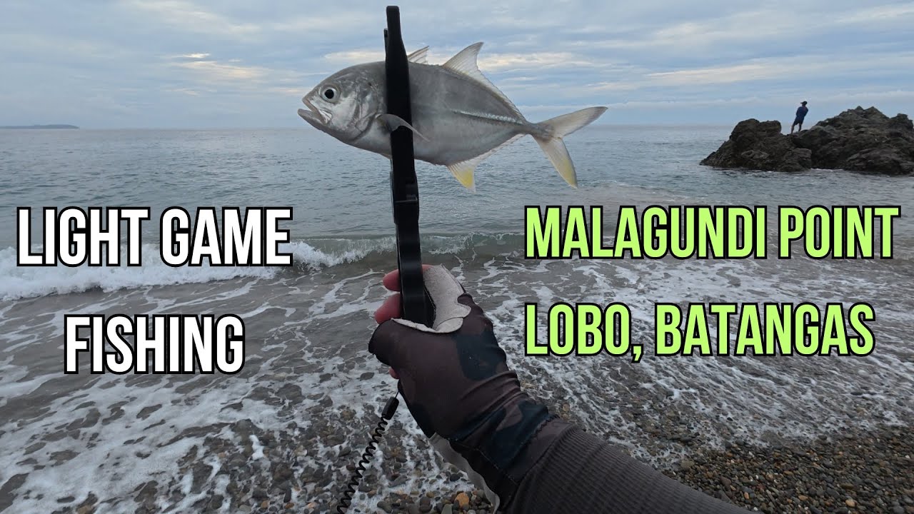 Saltwater Fishing in Malagundi Point, Lobo, Batangas | Light Game Fishing Philippines | Ep. 006 ...