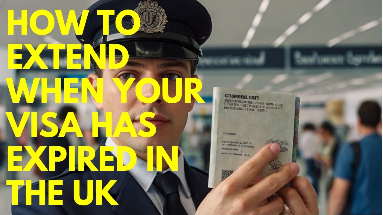 HOW TO EXTEND WHEN YOUR VISA HAS EXPIRED UK - YouTube