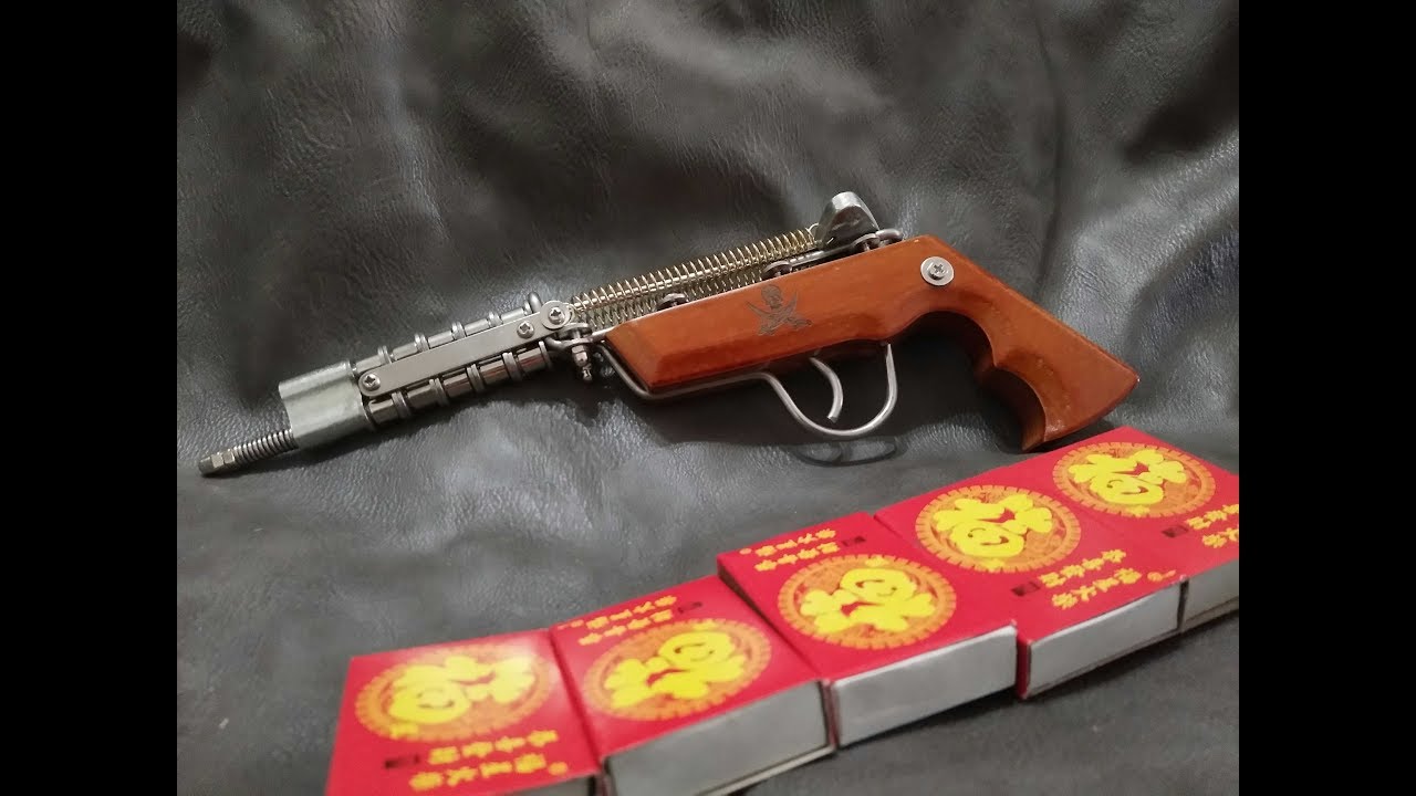 厉害了！我还不知道小时候有这么威猛的玩具，Match Gun shooting - YouTube