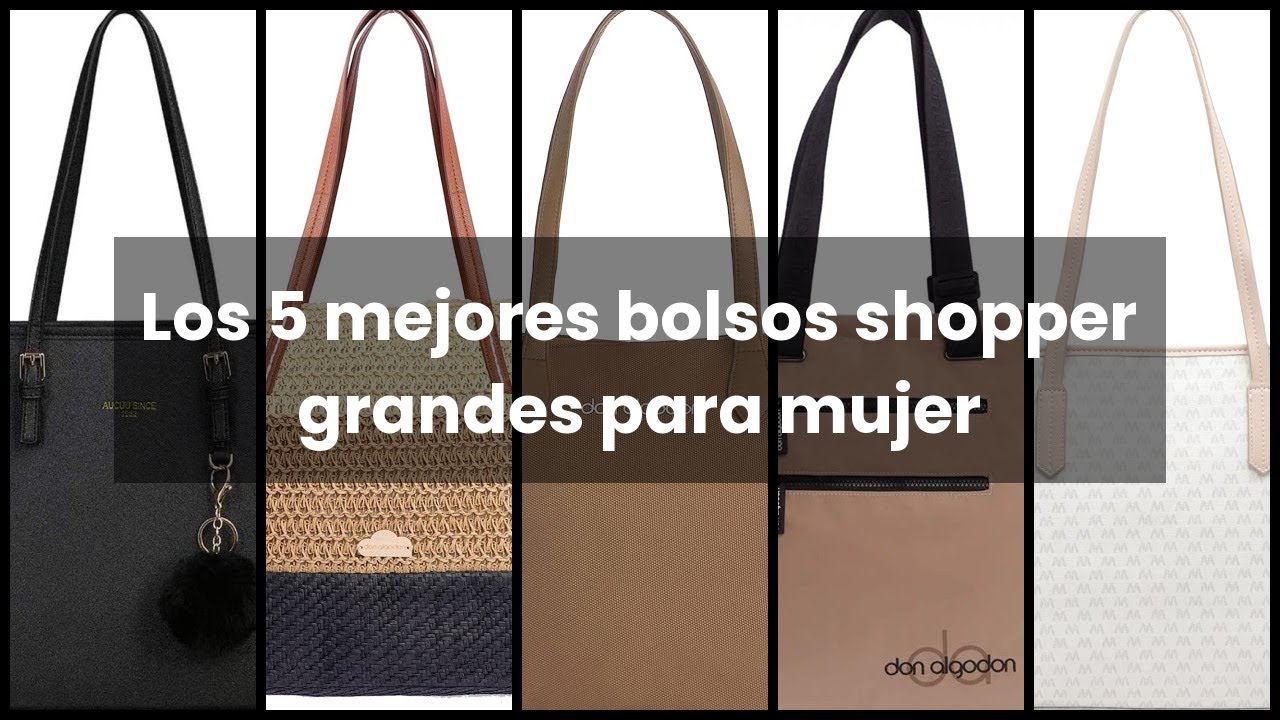 BOLSO SHOPPER MUJER GRANDE: Los 5 mejores bolsos shopper grandes para ...