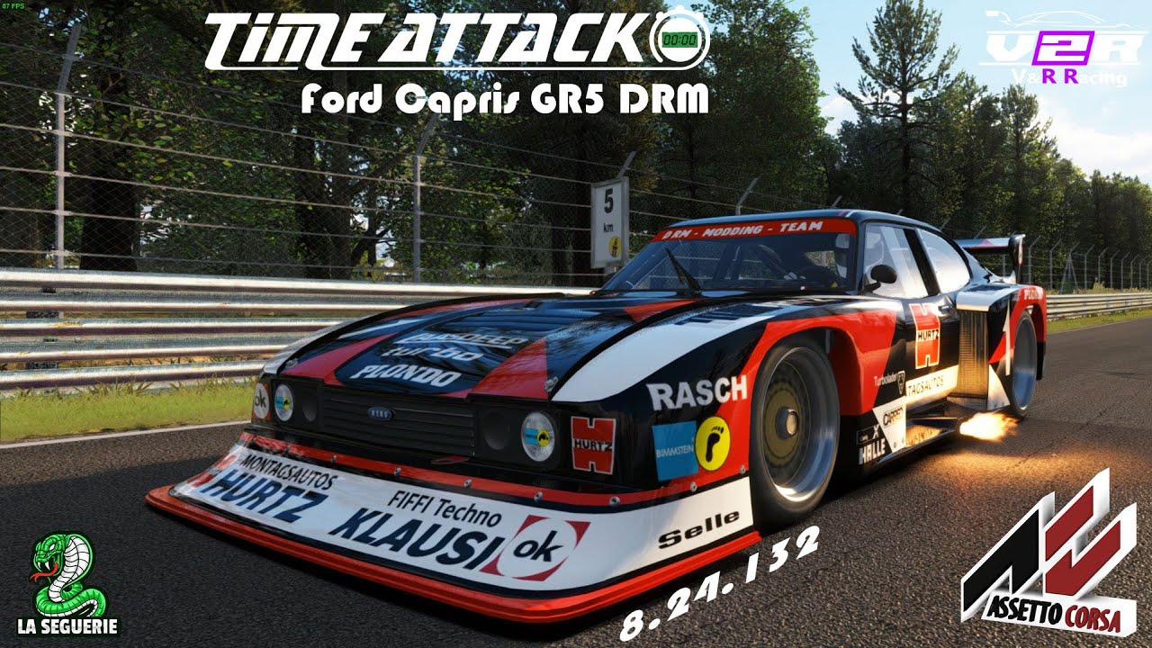 24h Nordschleife Time Attack | Ford Capris GR5 DRM | 8.24.132 - YouTube