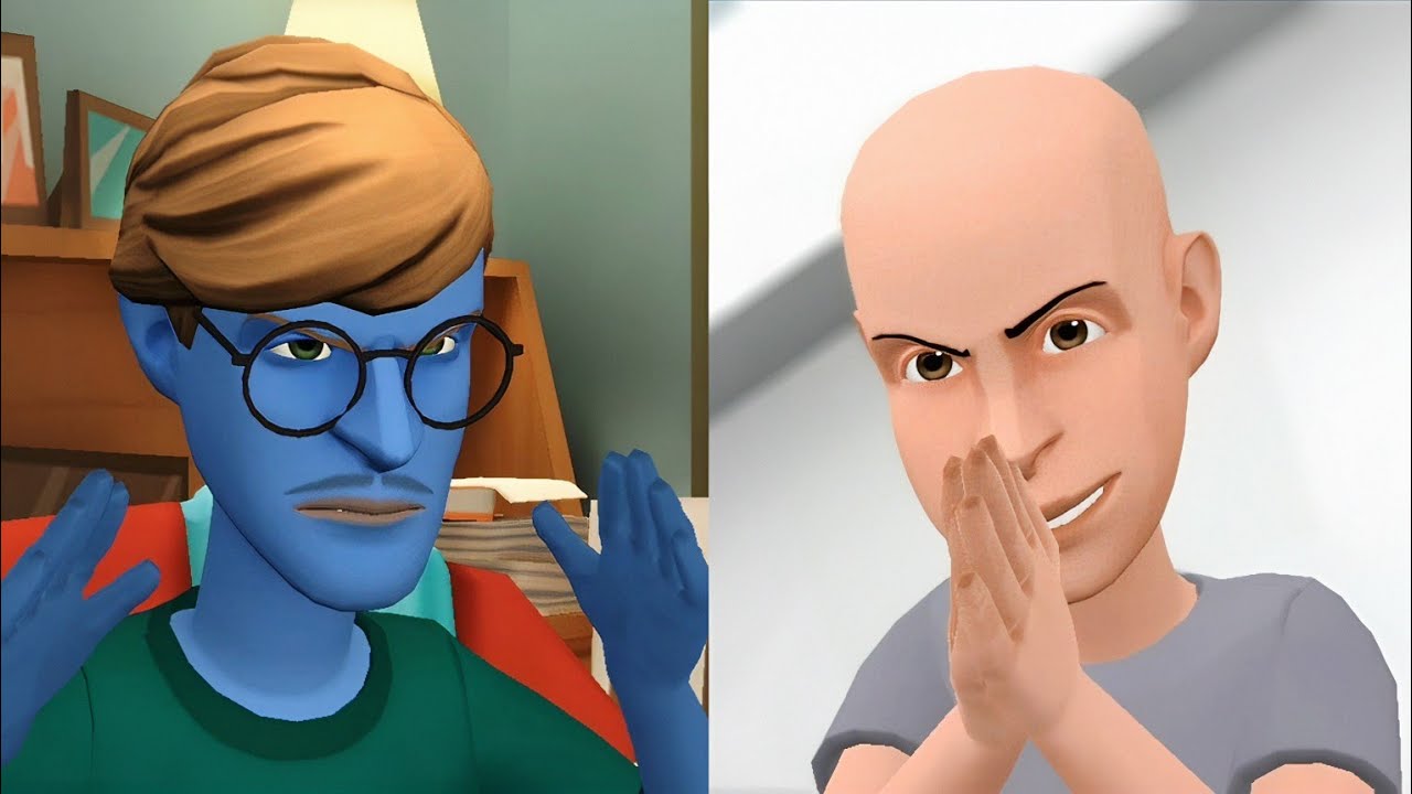 classic caillou turns Boris to Blue/ grounded - YouTube