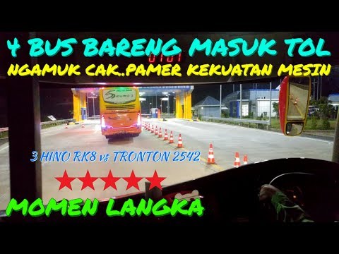 Ngamuk Cak Gunung Harta Tronton Pamer Kekuatan Mesin Salip 3 Konvoi Setiawan