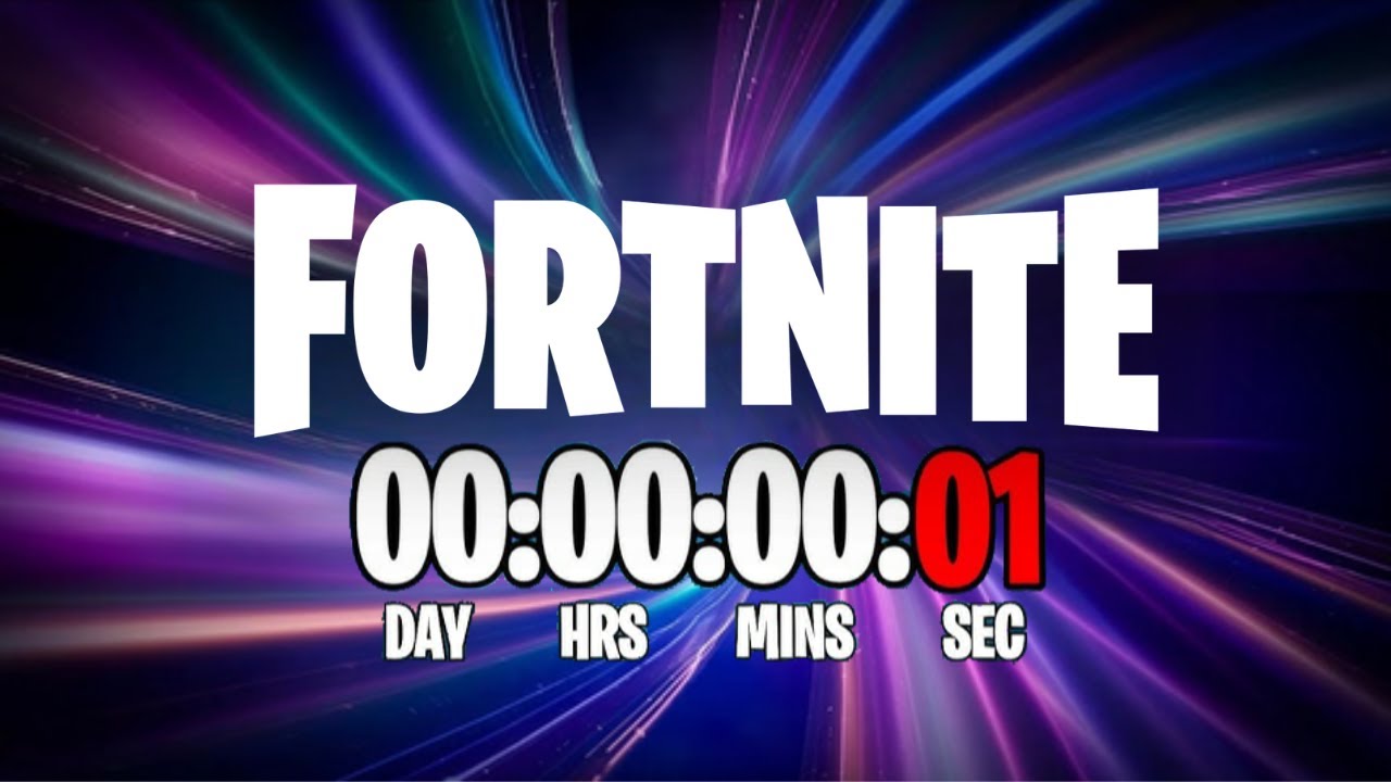 FORTNITE CHAPTER 5 LIVE EVENT COUNTDOWN! - YouTube