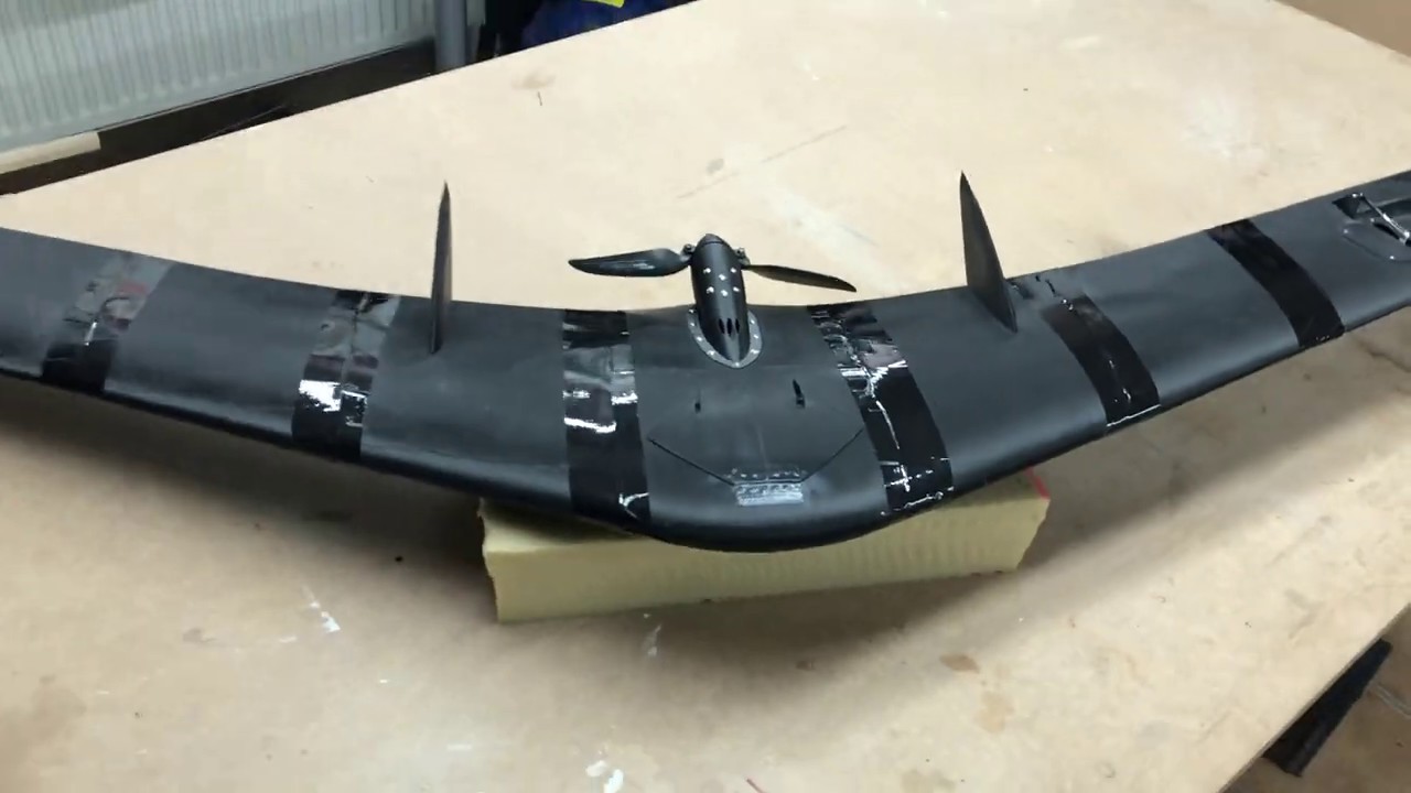 3d Printed Flying Wing from Eclipson - YouTube