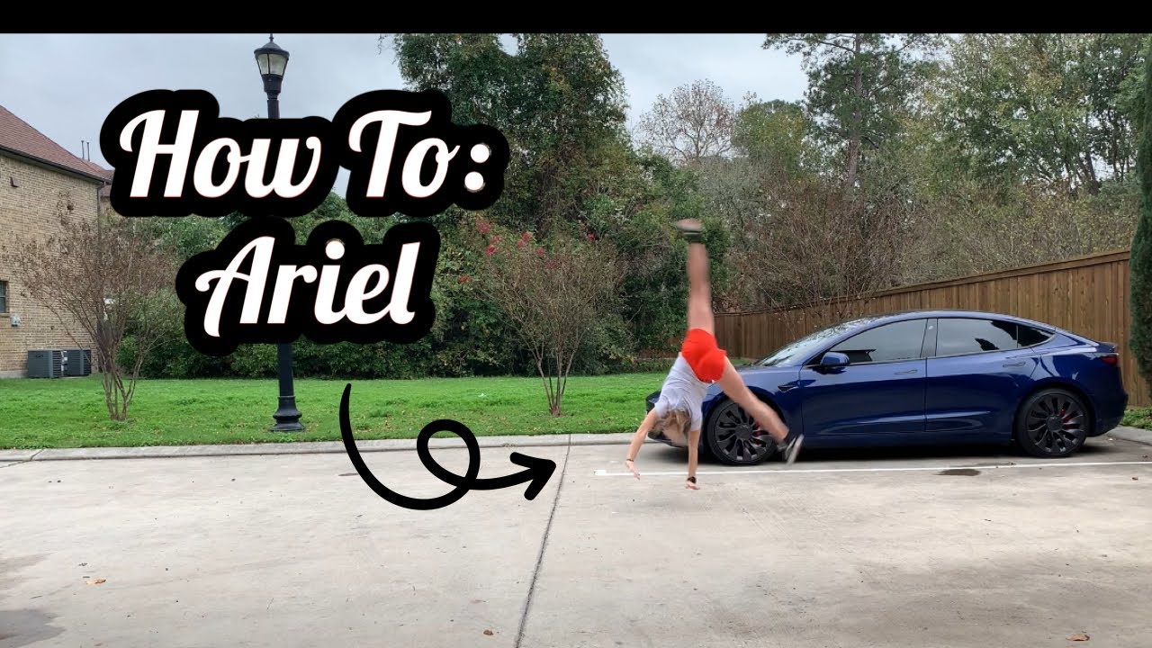 How To Do An Ariel - YouTube