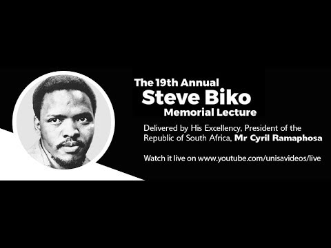19th Annual Steve Biko Memorial Lecture - YouTube