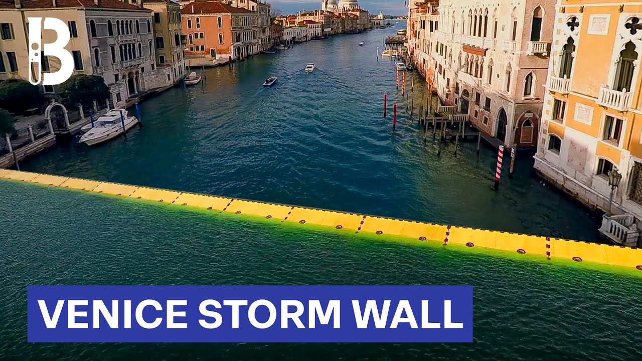 Saving Venice: Constructing the MOSE Sea Barrier | Blueprint - YouTube