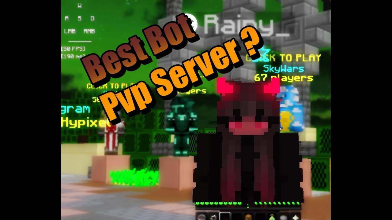 The Best Bot Pvp Server!! (Cracked) #minecraft #asia #ayormc - YouTube