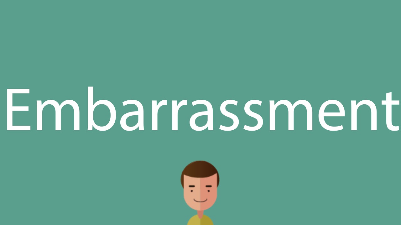 Embarrassment pronunciation - YouTube