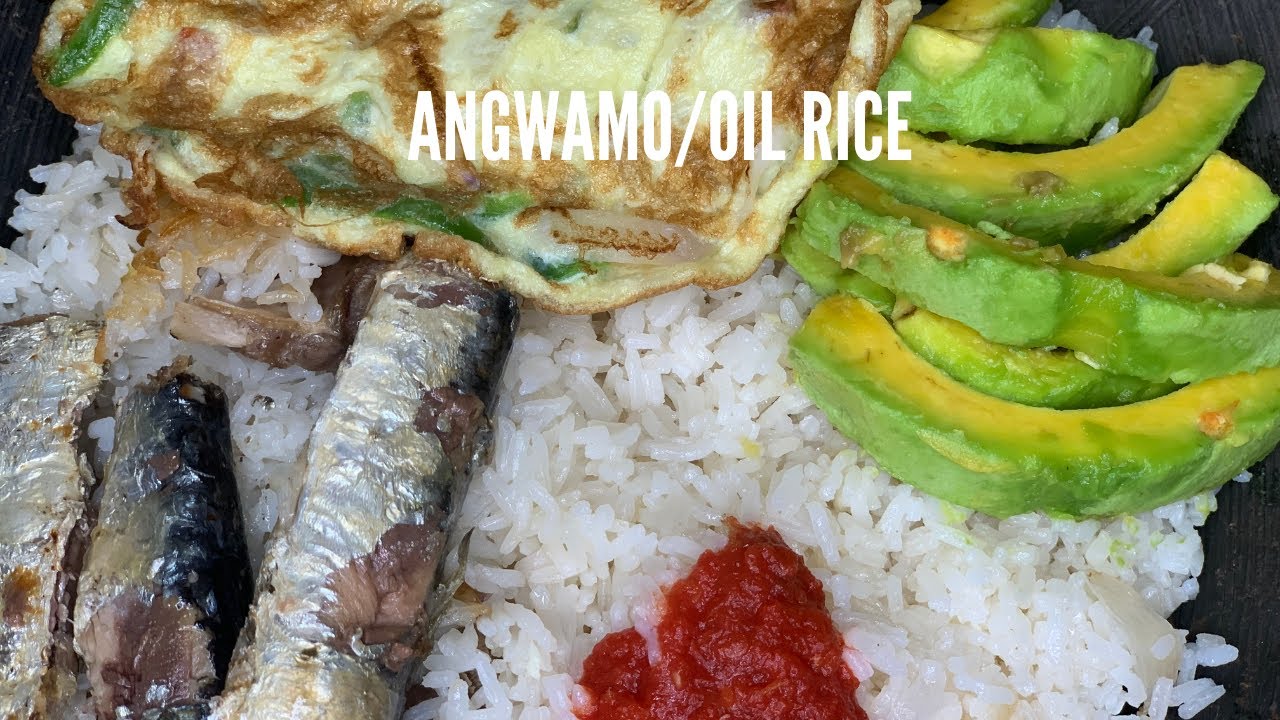 A Delicious Authentic Angwamo Aka Oil Rice |Must Try - YouTube
