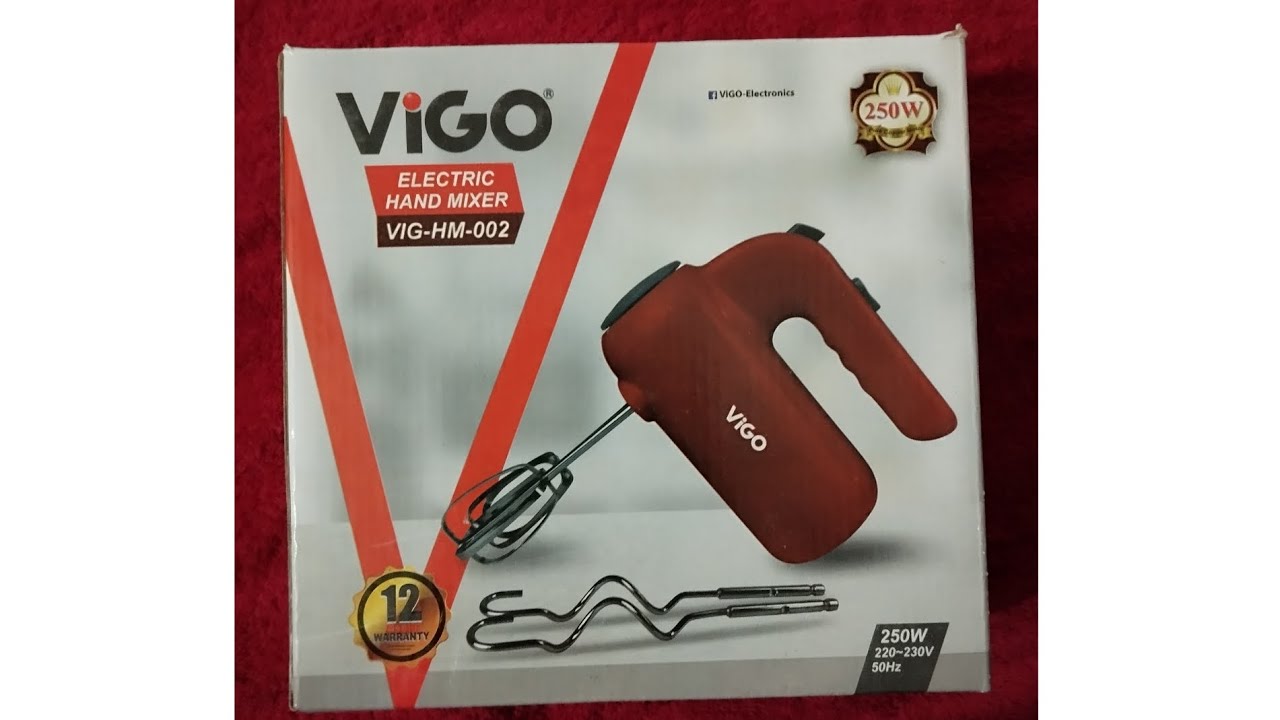 Vigo Electric hand mixer honest review and price in Bangla. - YouTube
