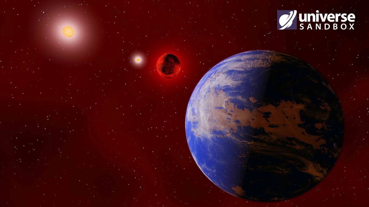 Evolving A Binary Custom System From Birth To Death! #2 Universe Sandbox - YouTube