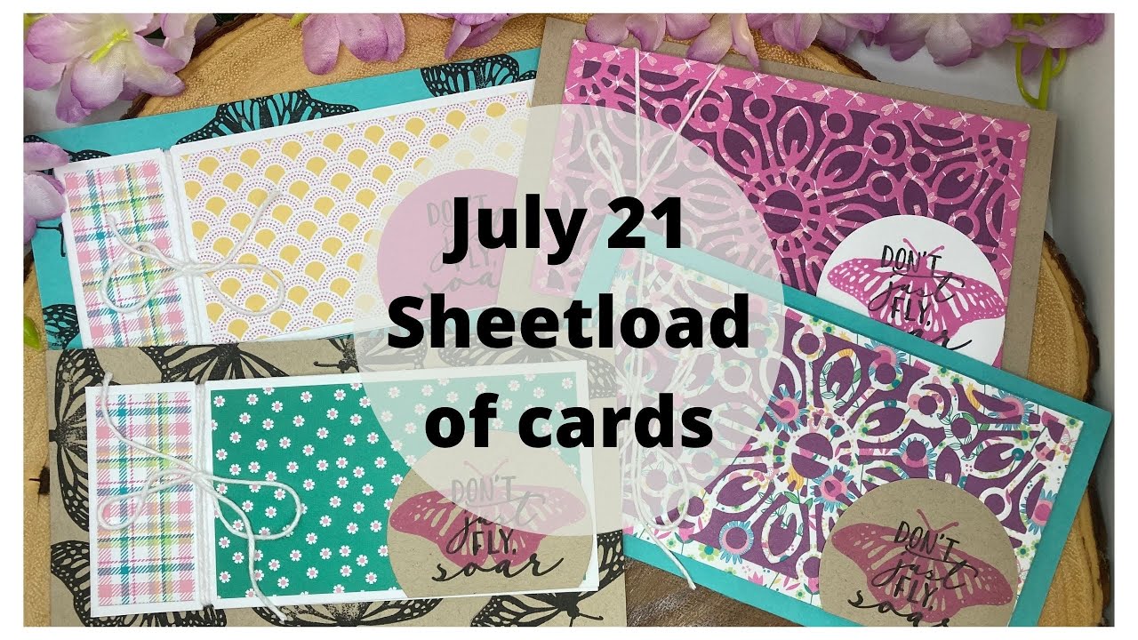 July 2021 Sheetload of cards/ Joining the Creative team of Call Me ...