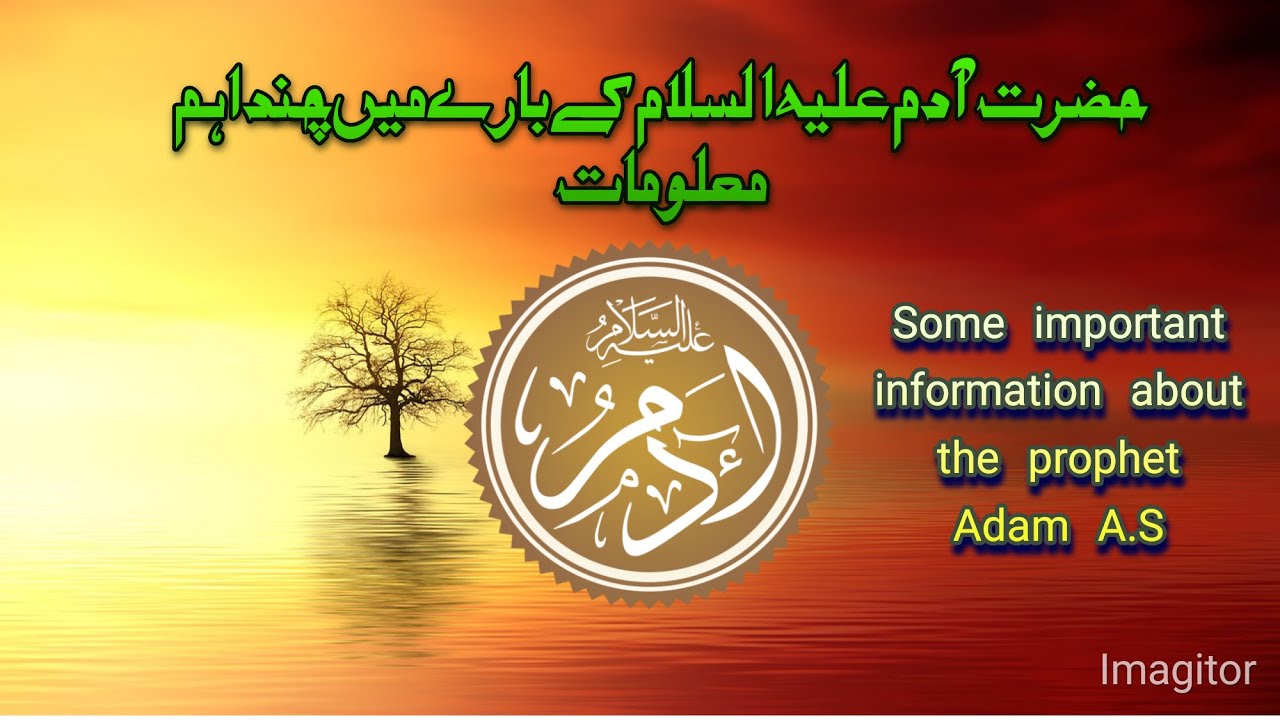 Short story of Hazrat Adam A.S.حضرت آدم علیہ السلام کا واقعہ۔ حضرت آدم ...