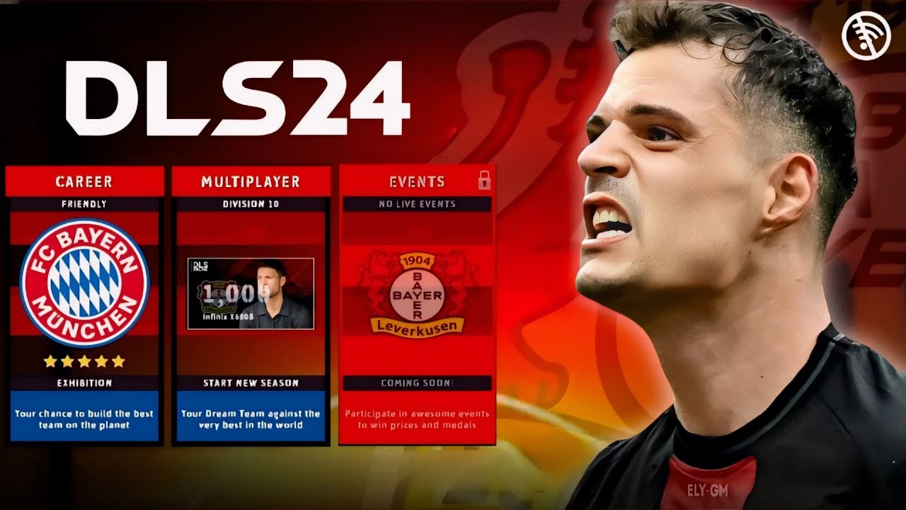 Dream League Soccer 2024 Mod BAYER LEVERKUSEN 🔴⚫ [ APK-DATA-OBB ...