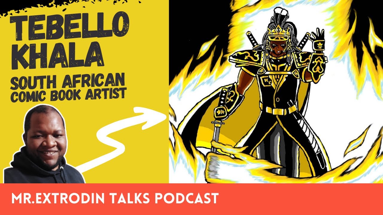 SOUTH AFRICAN COMICS need to reach the right audience w/Tebello Khala ...