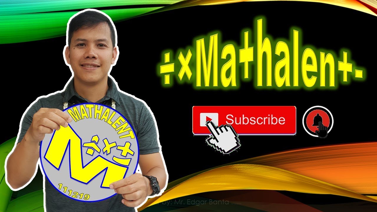 Mathalent Intro - YouTube