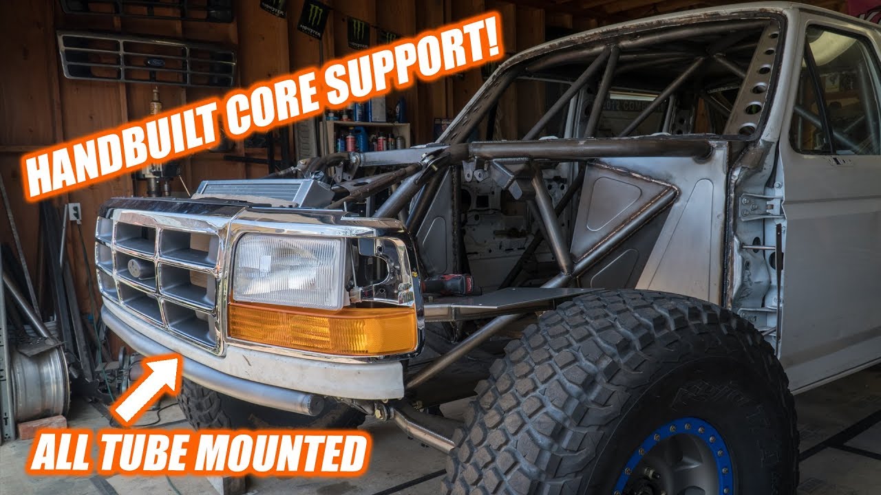Creating A CUSTOM Core Support For The Tube Chassis PRERUNNER! - YouTube