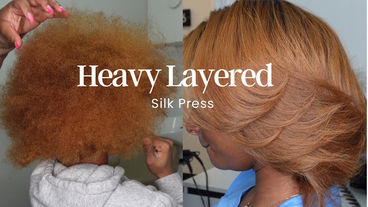 “Styling Tips” How to style Heavy Layers for a Flawless Silk Press Look ...