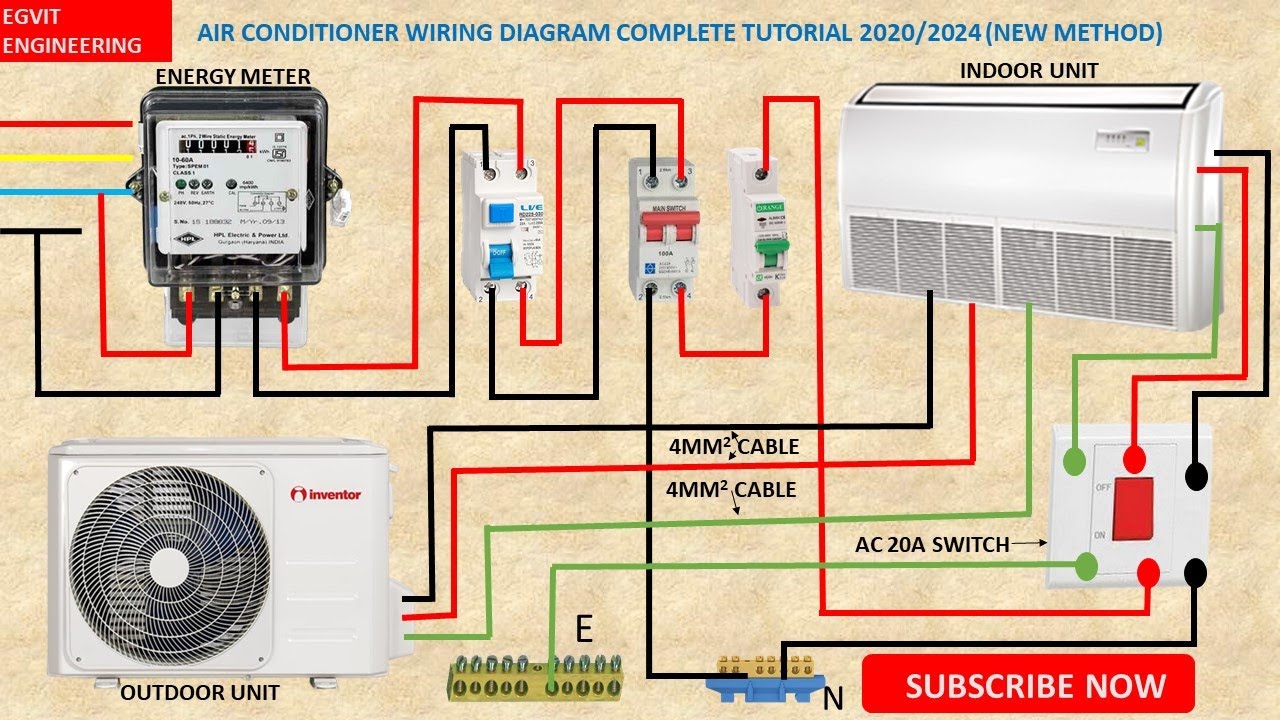 Air Conditioning Wiring Diagrams Wiring Diagram Split System Central