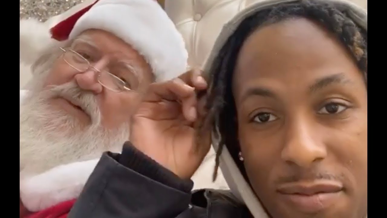 Rich The Kid G Checks Santa For Some Christmas Gifts - YouTube