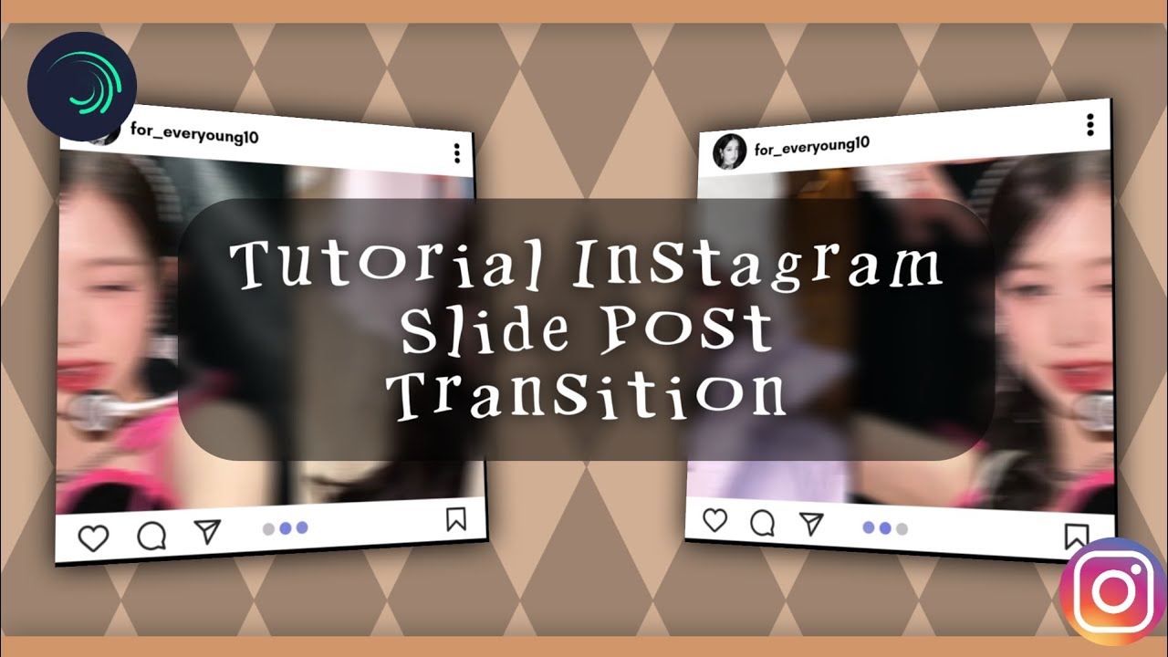 [alight motion] Tutorial Instagram Slide Post - YouTube