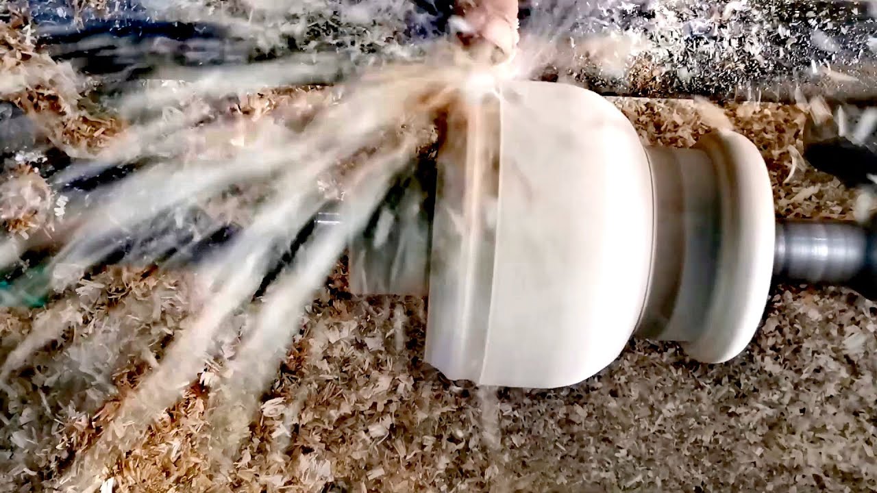So Simple and Amazing woodturning Art on Wood|Erstaunliche verrückte ...