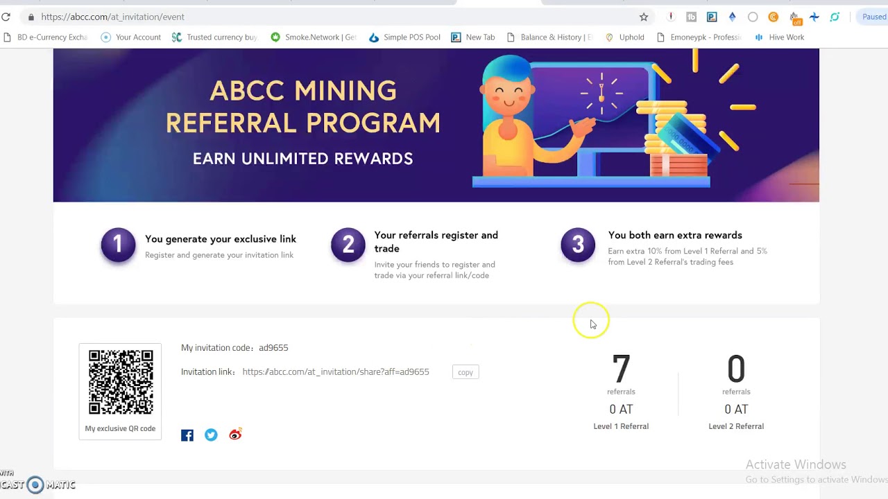 ABCC Exchange|| Details About Mining Rewards And Trades - YouTube