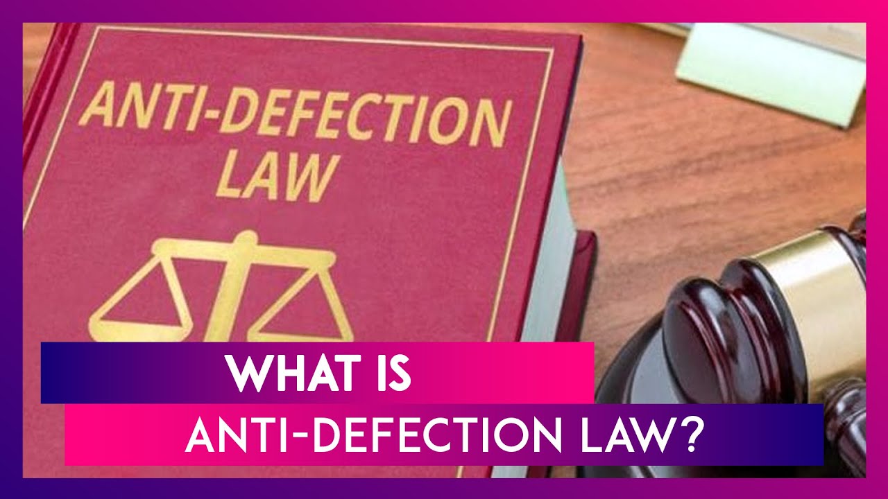 Rajasthan Political Crisis: What is Anti-Defection Law? - YouTube
