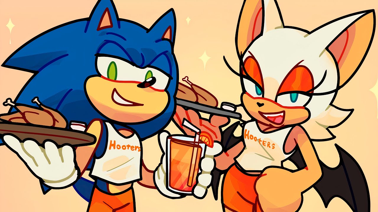 Sonic Team in Hooters - Sonic Comic Dub - YouTube