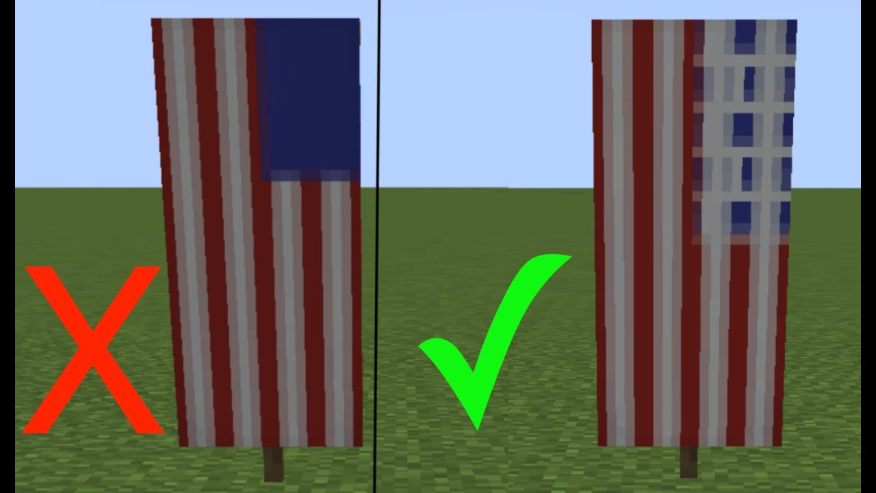 Making Better Flags in Minecraft - YouTube
