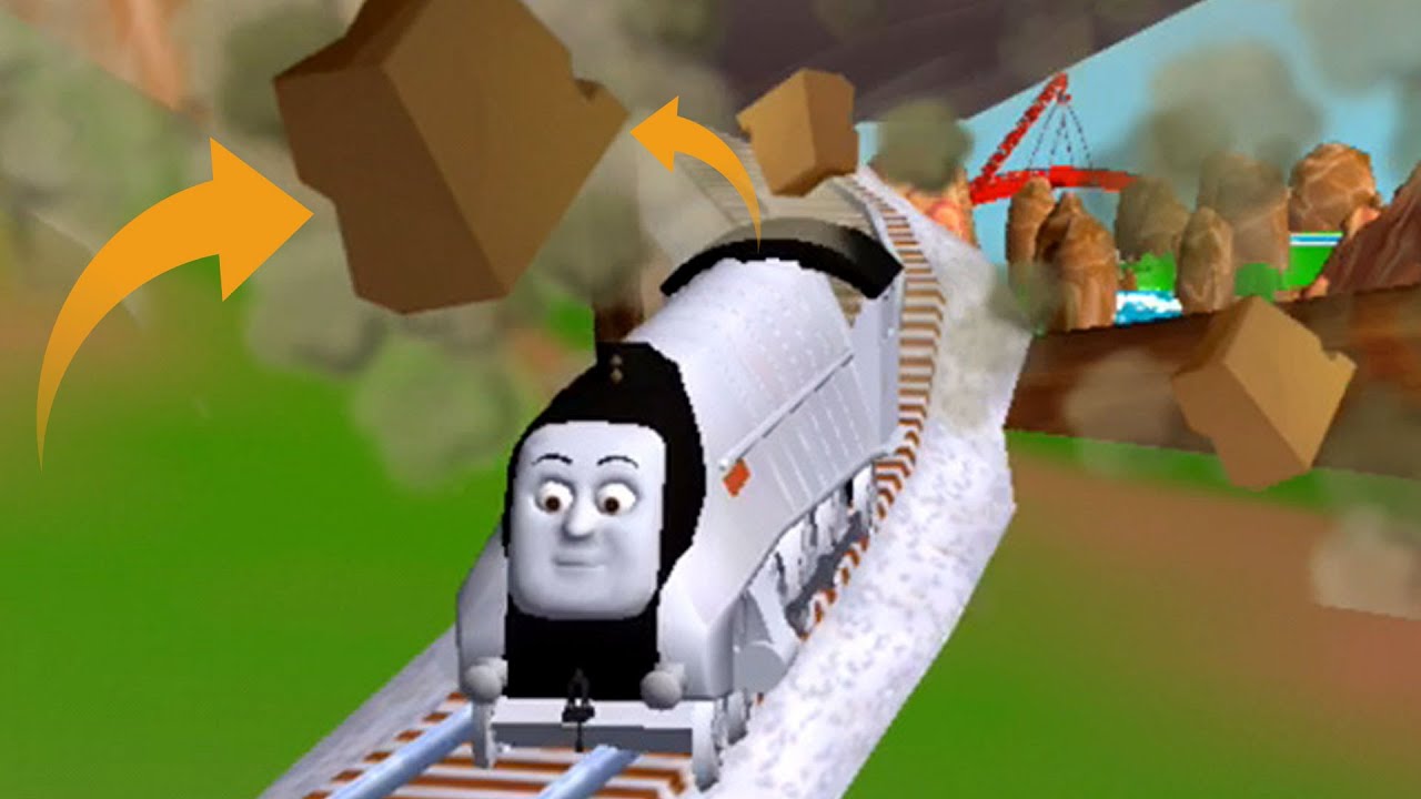 Thomas and Friends: Magical Tracks - OUTRUN the boulder in the Boulder ...