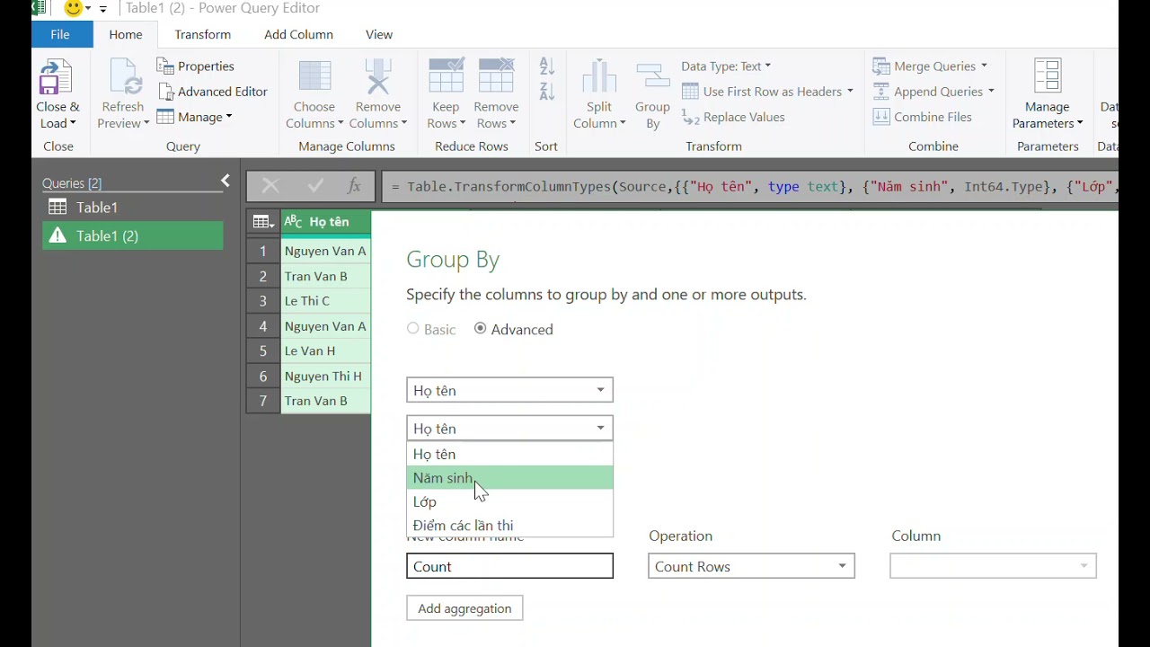 Powerquery Youtube