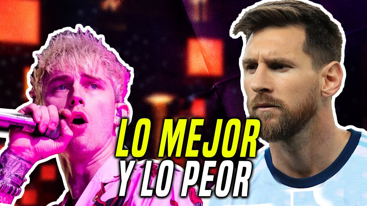 De MESSI a Machine Gun Kelly || Premios uwu 2022 - YouTube