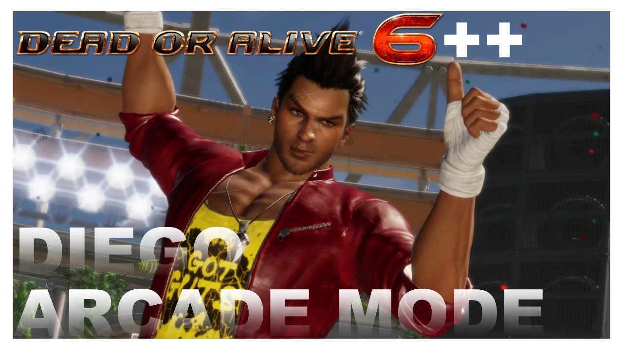 Mod Showcase: Dead or Alive 6 ++ Beta ~ Diego - Arcade Mode - YouTube