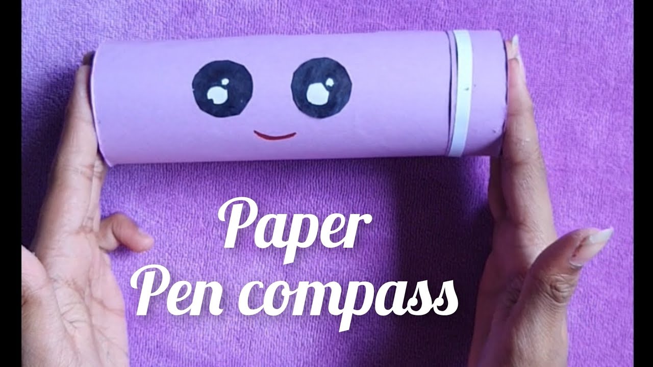 Very easy paper pen compass/ paper pen box @ProjectactivityForkids ...